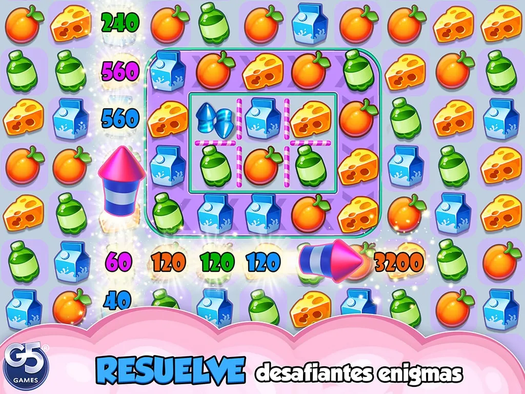 G5 Games - Supermarket Mania® - Combina 3: Aventura de frenesí comercial