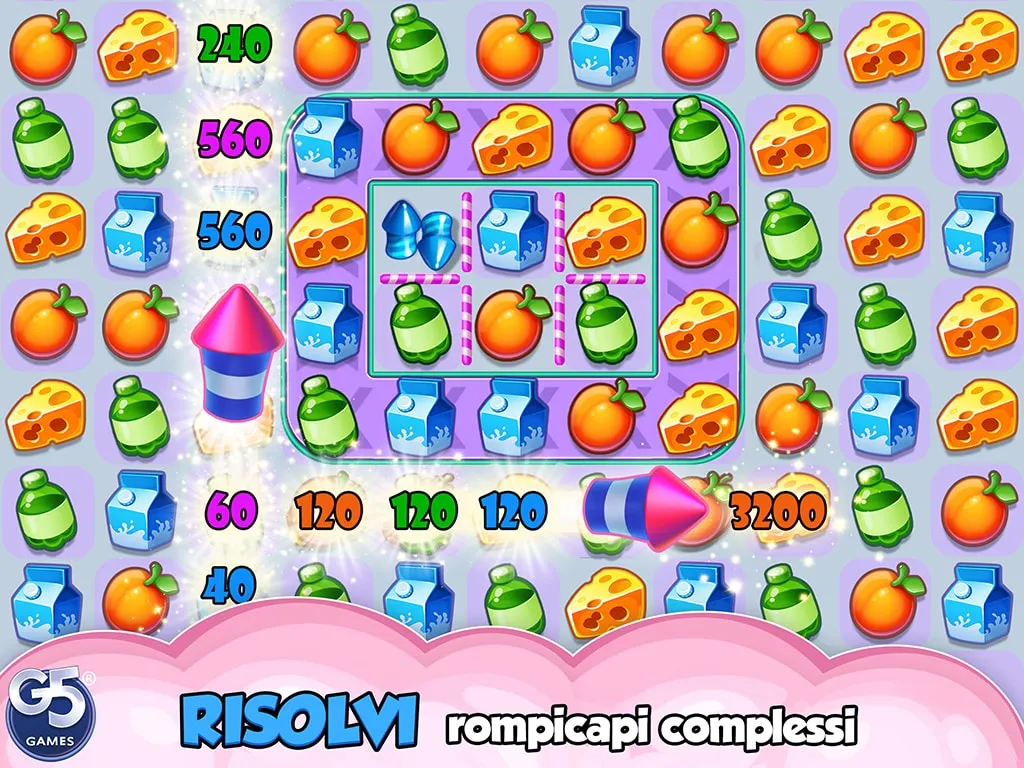 G5 Games - Supermarket Mania® - Match 3: Gioco di shopping frenetico