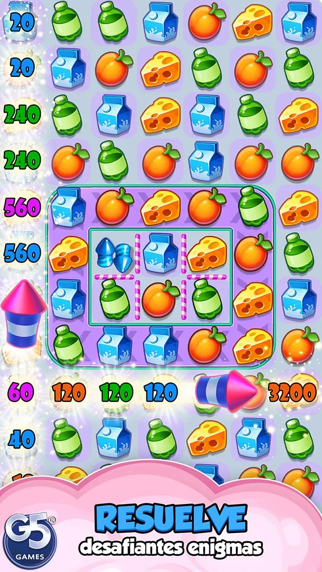 G5 Games - Supermarket Mania® - Combina 3: Aventura de frenesí comercial