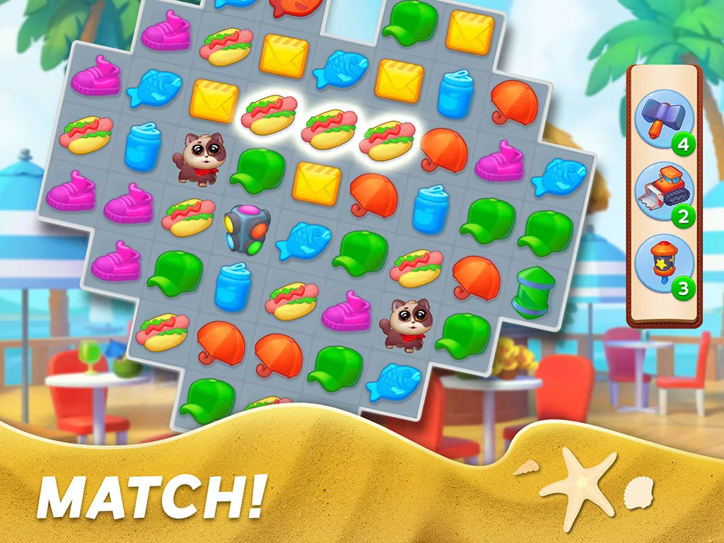 Match Town Makeover®・Free Match 3 Puzzle Build and Renovate City