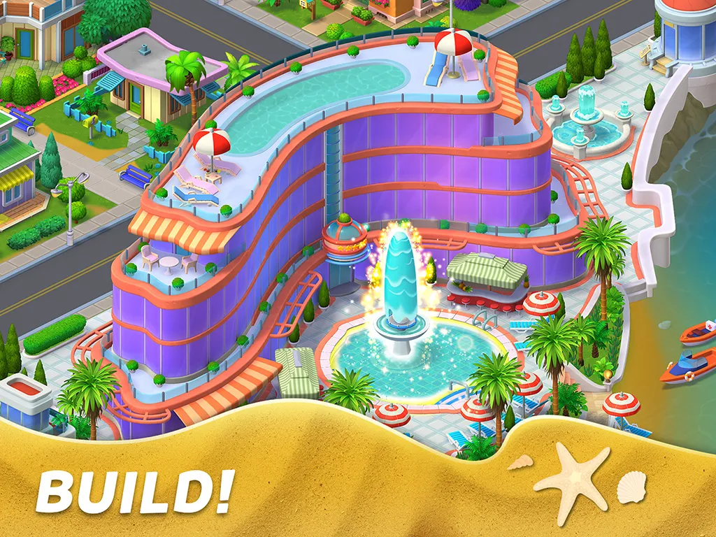 Match Town Makeover®・Free Match 3 Puzzle Build and Renovate City