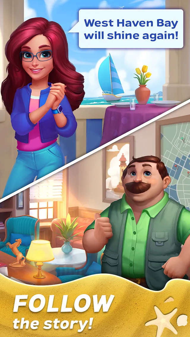 Match Town Makeover®・Match 3 Puzzle in City Game