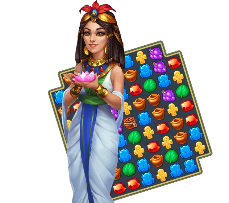 Jewels of Egypt®: Free Match 3 Puzzles