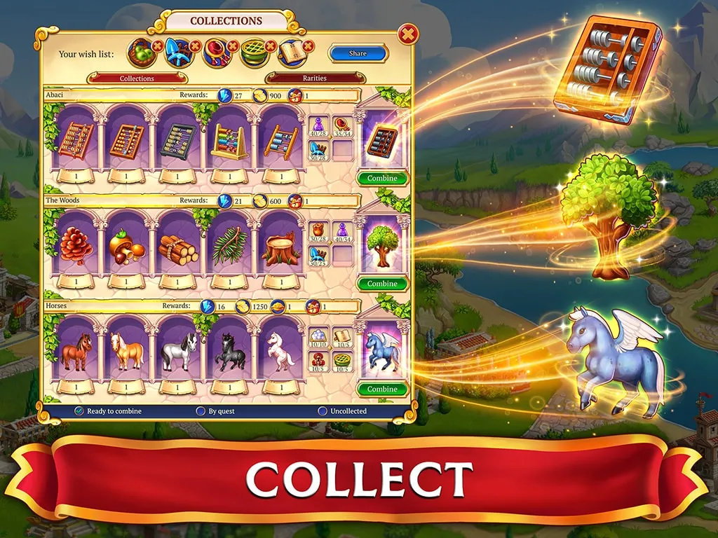 Emperor of Mahjong® - Free Ancient Rome Mahjong & City Building Game