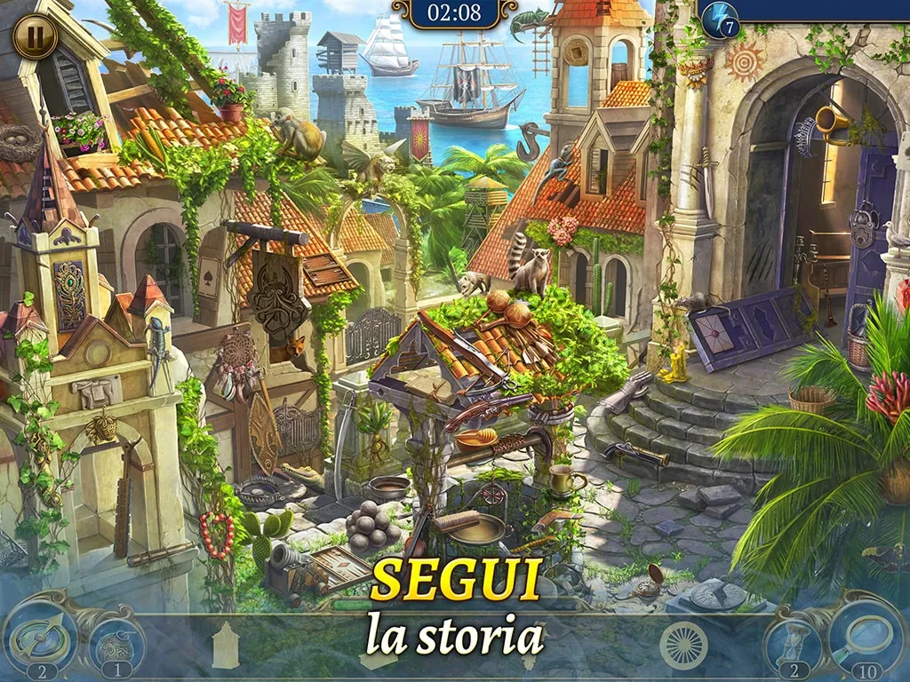 The Hidden Treasures®: giochi match 3 gratis in italiano