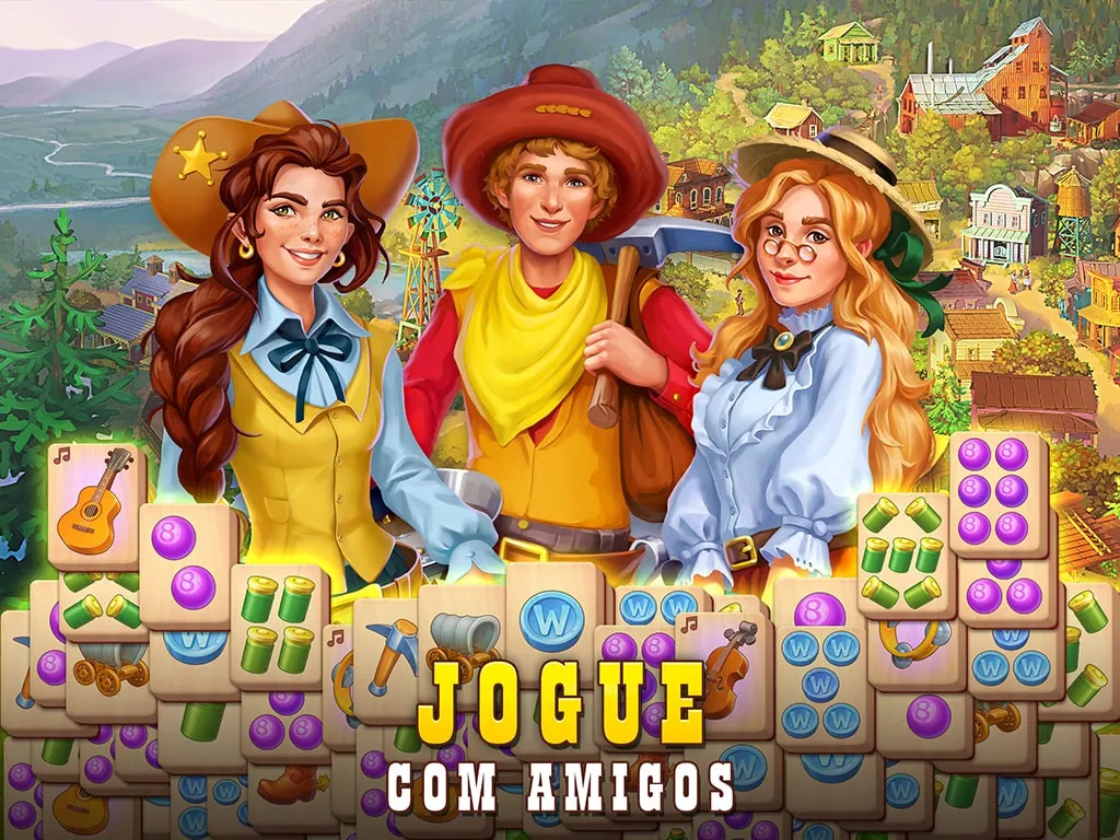 Sheriff of Mahjong®: jogue mahjong online de graça