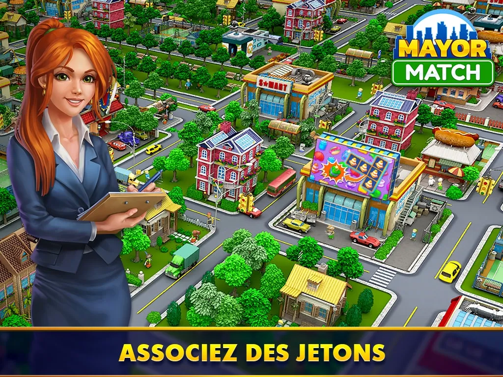 G5 Games - Mayor Match: Jeu de Simulation