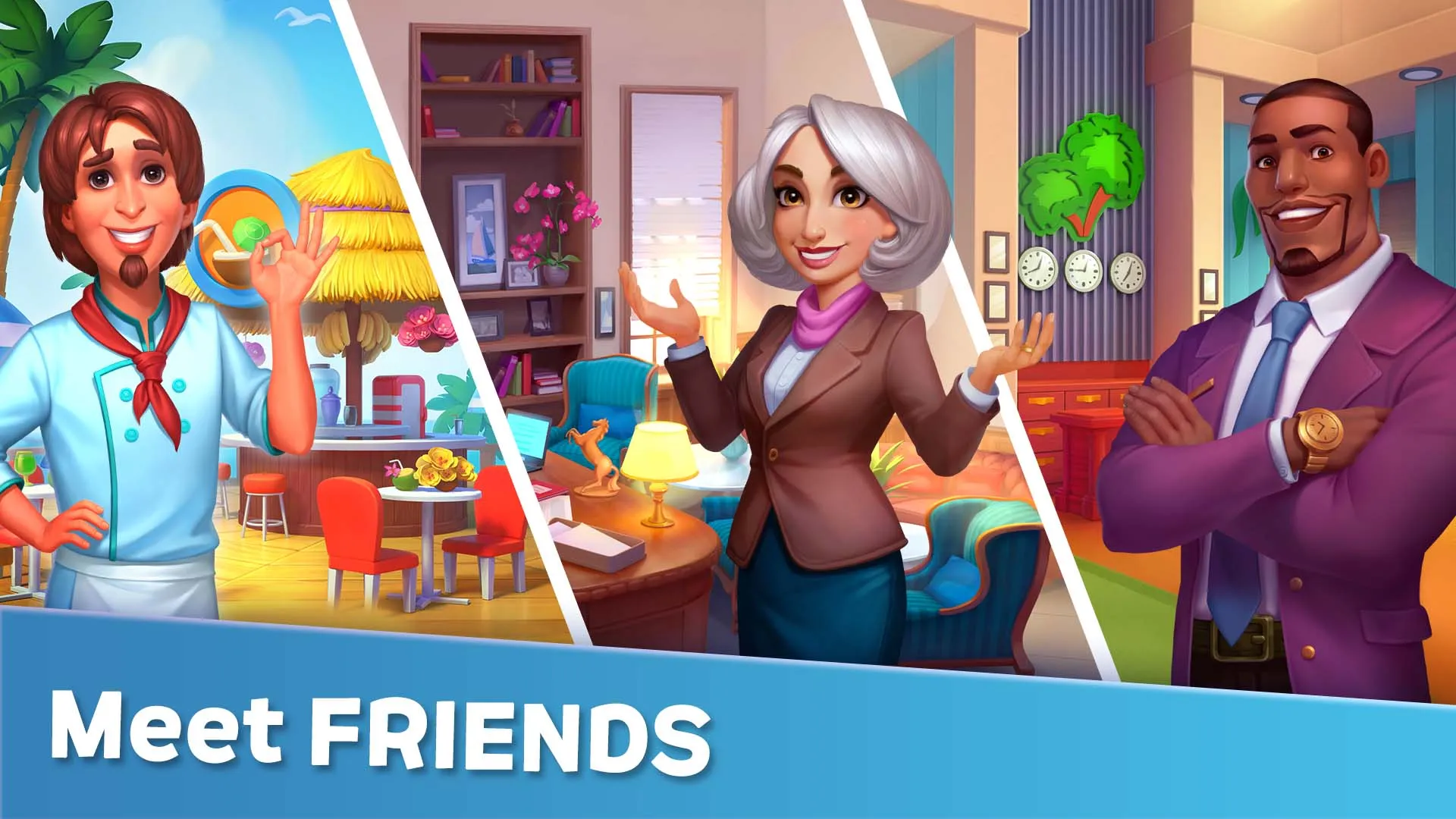 G5 Games - Bayside Merge: Renovation game