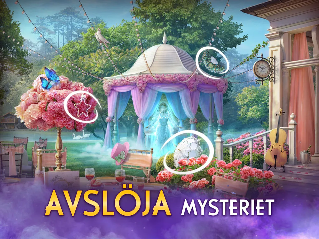 Twilight Land: Kostnadsfritt spel med dolda föremål/tre-i-rad