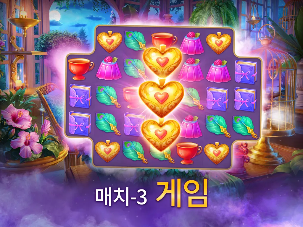 Twilight Land: 무료 숨겨진 물건 및 매치-3 게임