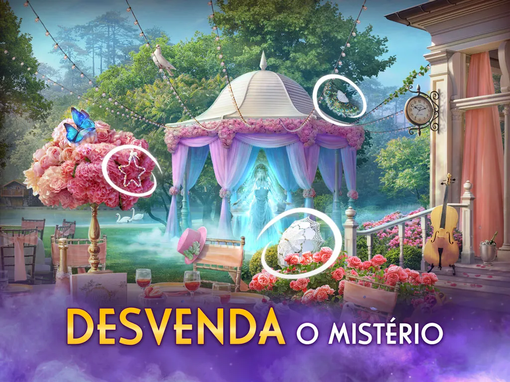Twilight Land: Jogo grátis de objetos escondidos e combinar-3