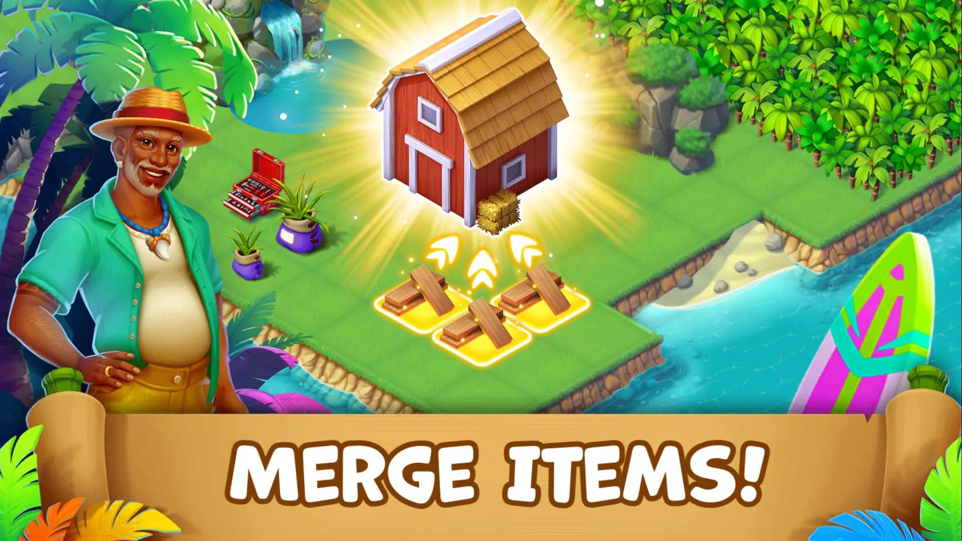 Tropical Merge – Play Free Online Merge Game