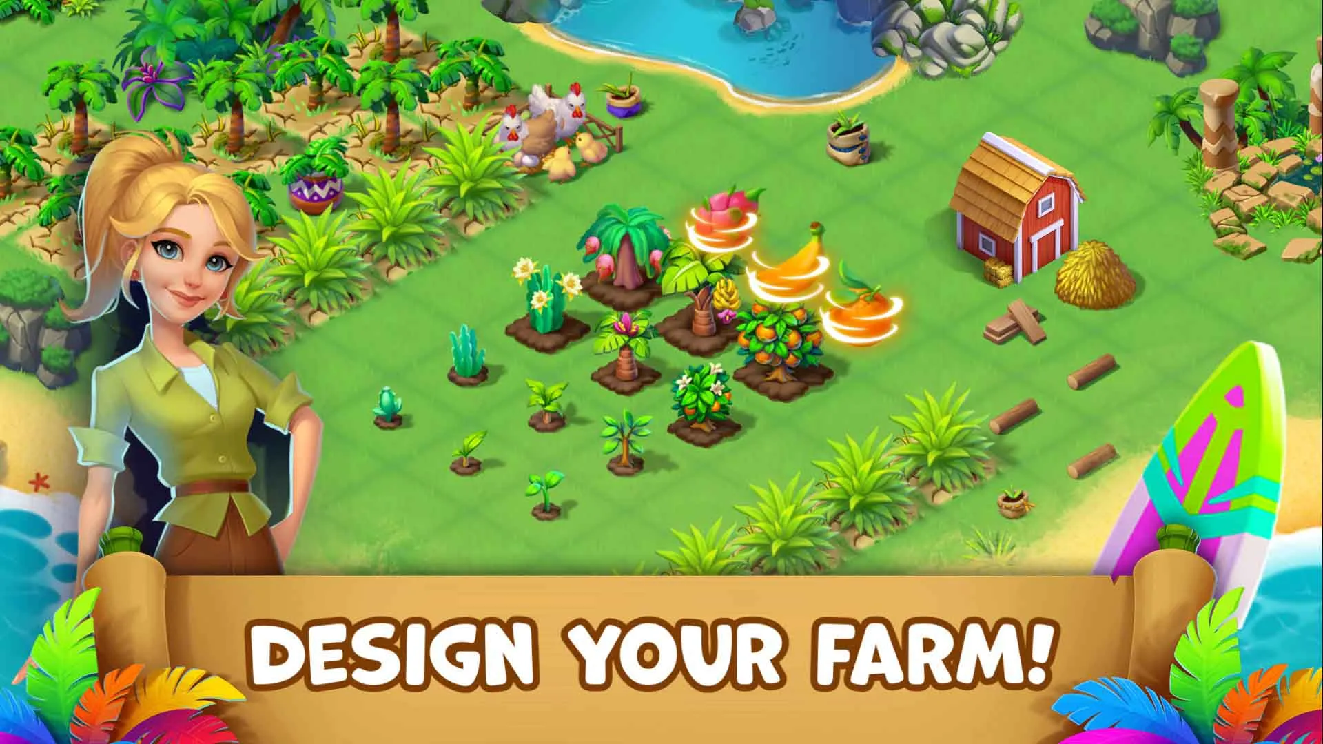 Tropical Merge – Play Free Online Merge Game