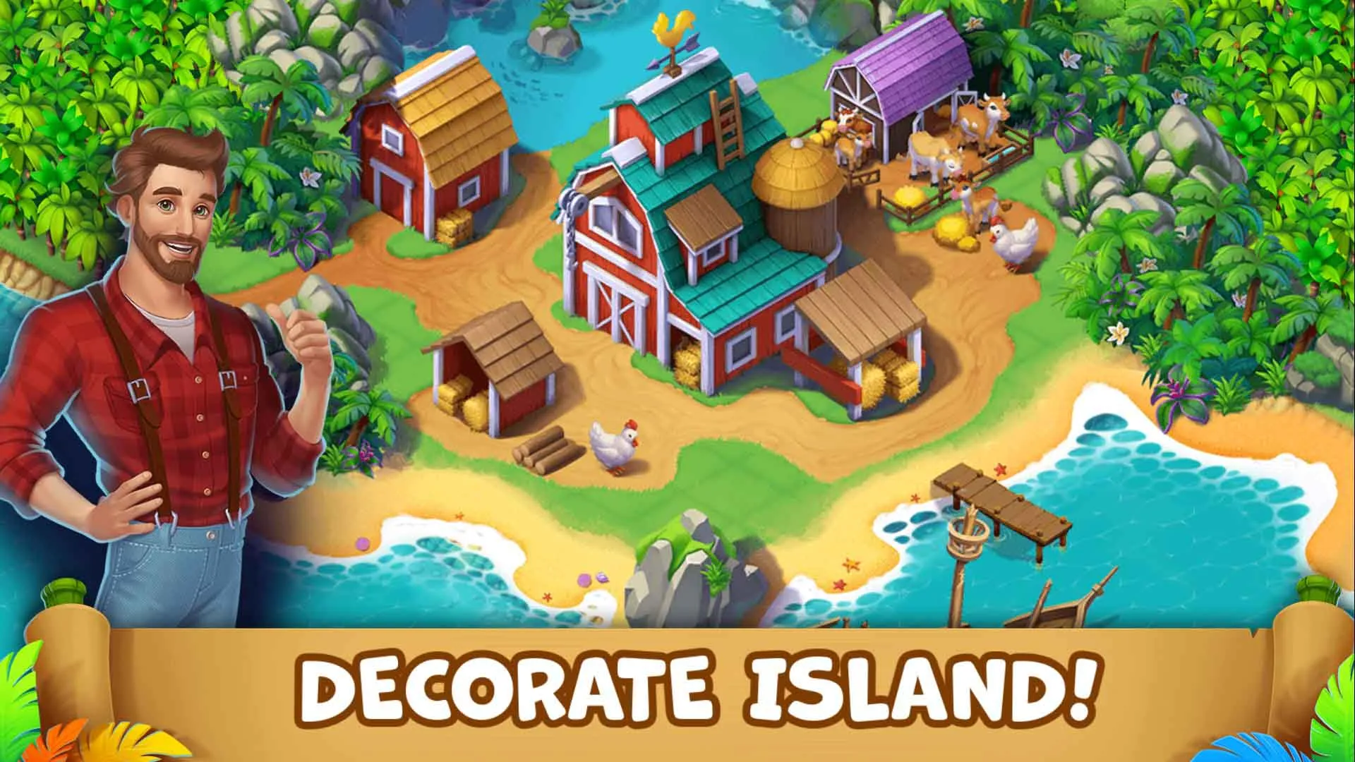 Tropical Merge – Play Free Online Merge Game